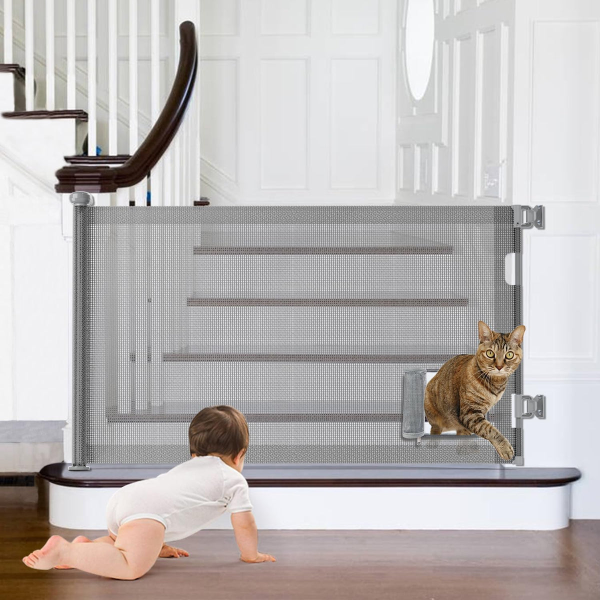 Baby Gates for Stairs, Doorways & Pets | Safety Solutions – GROWNSY