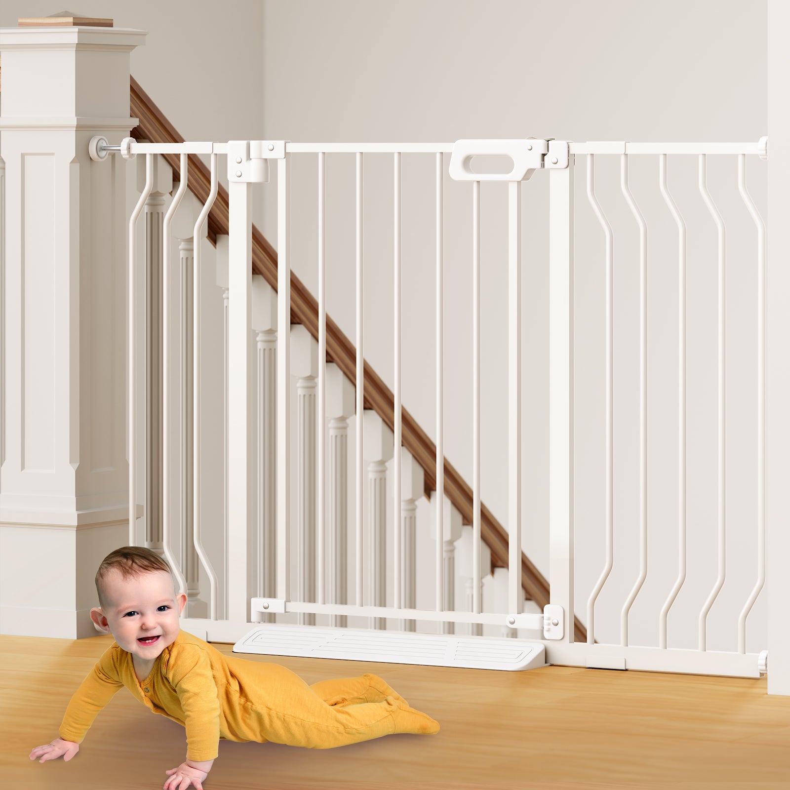 GROWNSY Metal Baby Gate