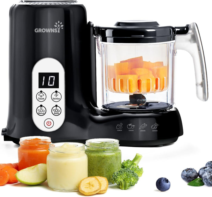 Baby Food Makers, Steamer& Blender Easily|GROWNSY