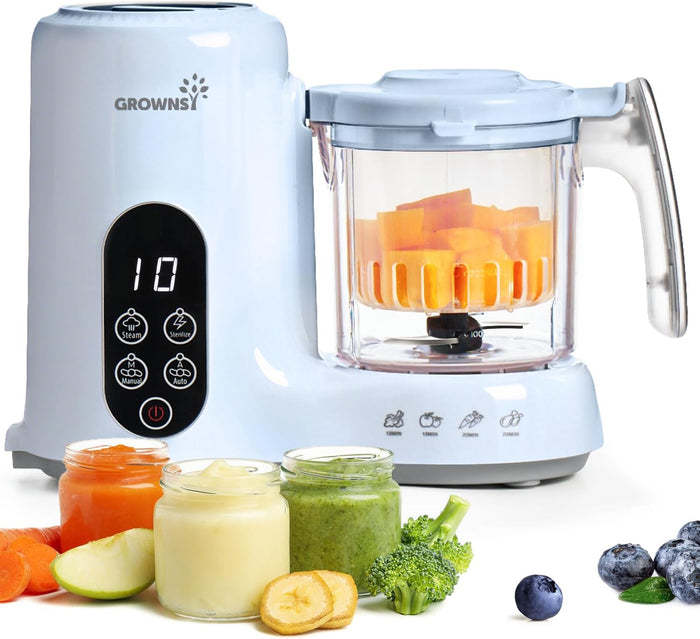 Baby Food Makers, Steamer& Blender Easily|GROWNSY