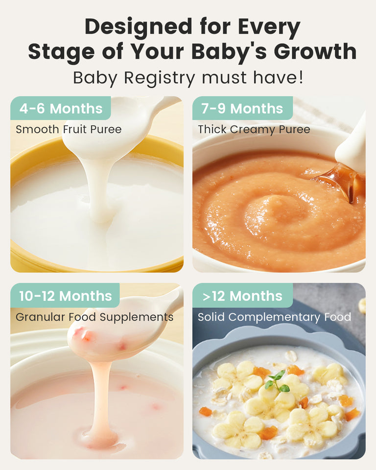 White Baby Food Maker | Steam & Blend | Nutri-Steaming – GROWNSY