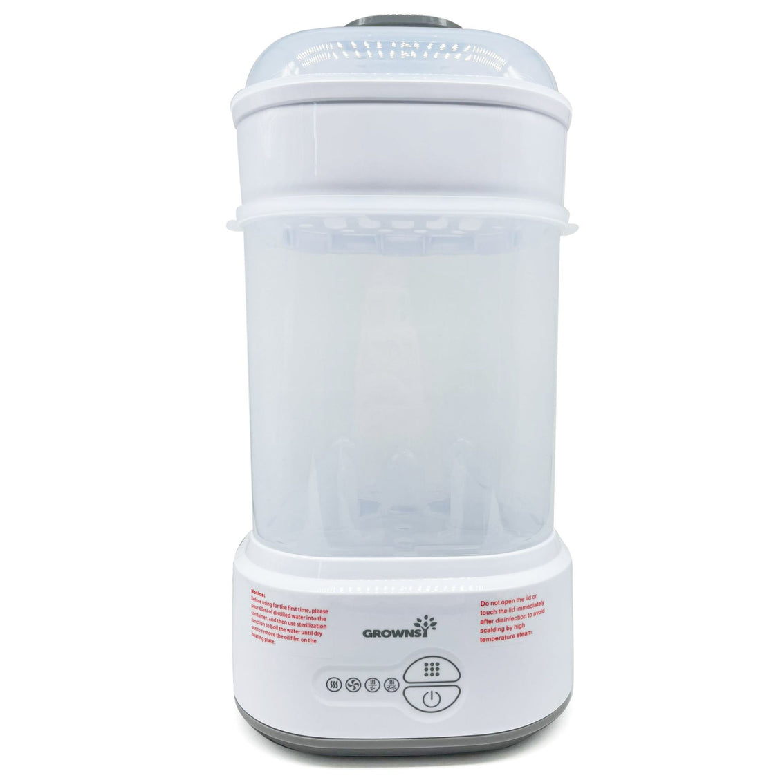 Baby Bottle Sterilizer & Dryer | Fast Steam Sterilization – GROWNSY